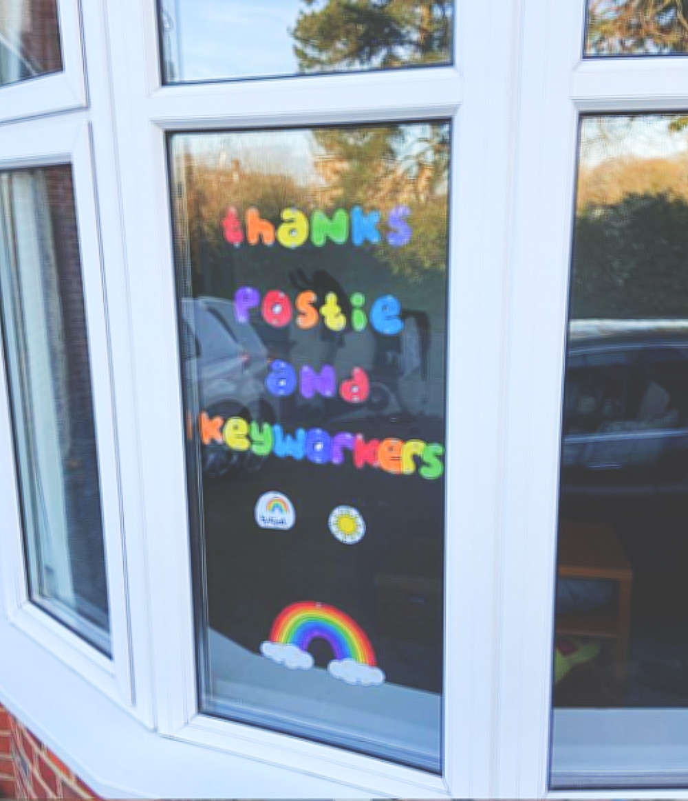 Window Wednesday - Rainbows - Mummy Barrow